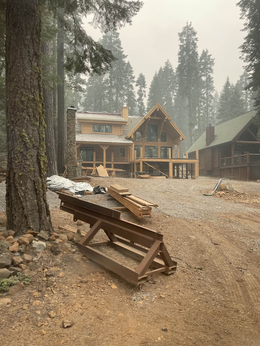 Hood Canal Washington Log Cabin - Gold Valley Log Homes